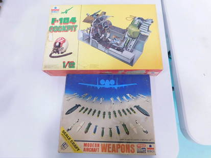 1/12 Scale F 16 Cockpit Model Kit