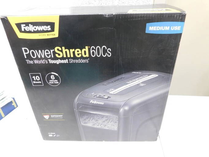 Fellowes Power Shred 60Cs - Paper Shredder (#0639) on May 23, 2022 ...
