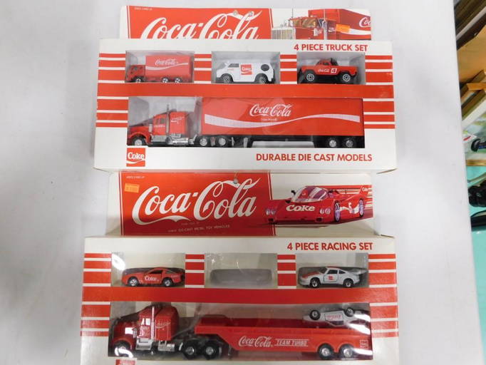 Coca Cola Die Cast Model Trucks And Cars