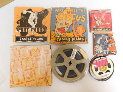 4 8mm Vintage Castle Films Movies, Cinderella, 3