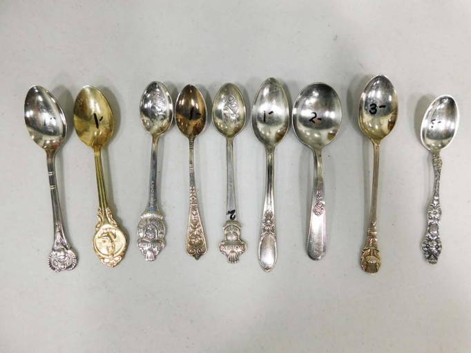 Spoons Incl A Bucherer Rolex Spoon