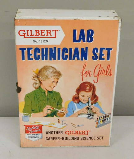 Vintage Gilbert Lab Technician Set for Girls (#0153) on Sep 17, 2022 | Denotter Auctions, LLC in IL
