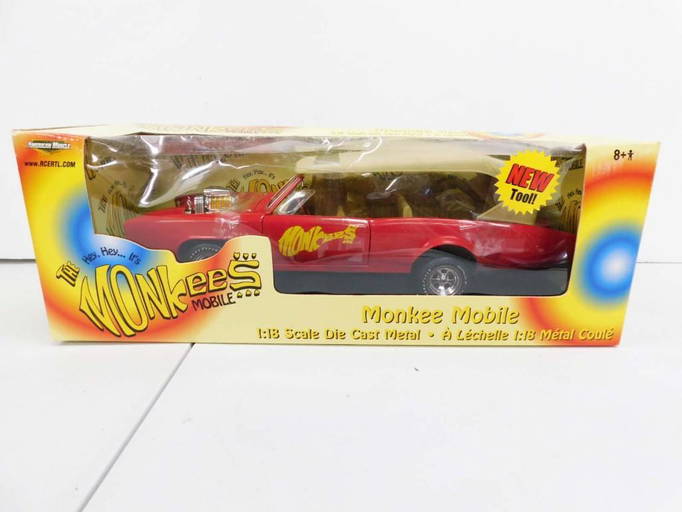 The Monkees Mobile 1:18 Scale Model Car In Original Box Ertl American ...