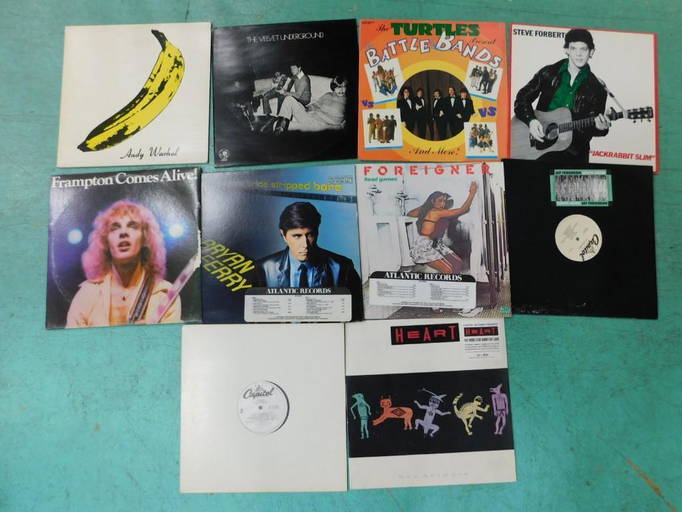 Lot of Vinyl Record Albums incl The Turtles, 2 The Velvet Underground ...