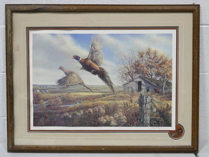 James Meger Limited Edition Wildlife Print Pencil Signed 1988 Measures ...