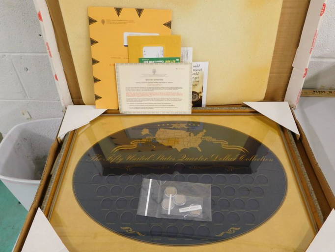 United States Quarter Display with 4 Quarters - Dec 12, 2022 | Denotter ...