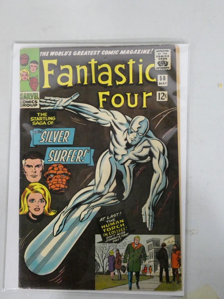 Fantastic Four Comic Book #50 Silver Surfer Vs. Galactus (#1155) on Dec ...