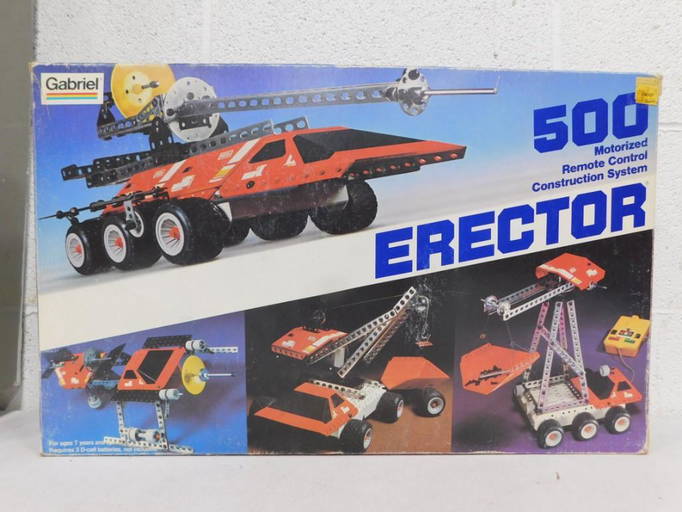 Erector Set 500 Motorized Remote Control Construction System