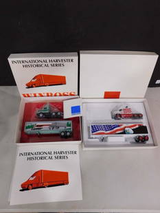 2 Winross Die Cast Model Trucks Including Reeses And Sunoco Ultra ...