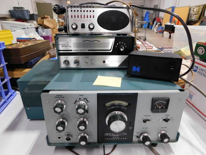 Vintage Electronics Incl Heathkit Hw 101 Ssb Transceiver, Regency ...