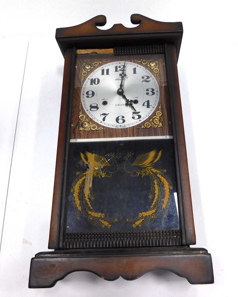 Alaron 31 Days Wall Or Mantle Clock