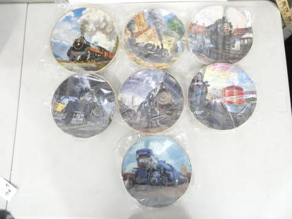 Train & Locomotive Collector Plates