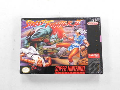 Super Nintendo Street Fighter Ii Games Console With Box