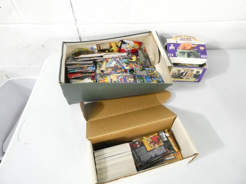 Large lot of collector trading cards including Monty Python Flying ...