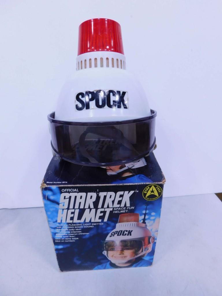 Vintage Official Star Trek Helmet Space Fun Helmet Spock 001 In ...