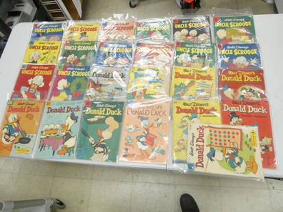 Lot Of Vintage 25 Walt Disney Comic Books From The 1940's