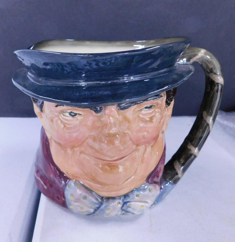 Large Royal Doulton Character Toby Jug Or Mug Tony Weller