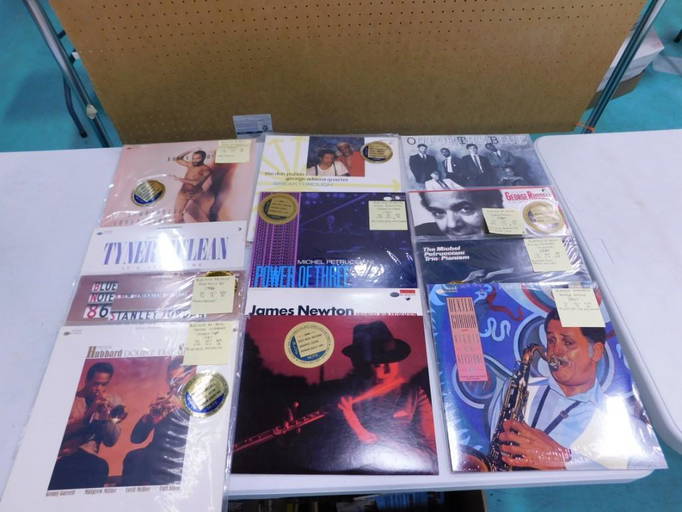 Lot Of 11 Blue Note Jazz Vinyl Record Albums Including James Newton ...