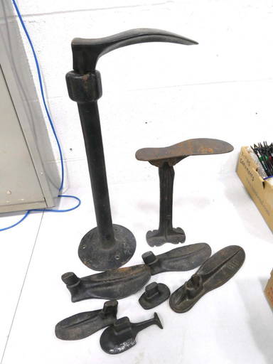 Vintage Cast Iron Shoe Repair Stands
