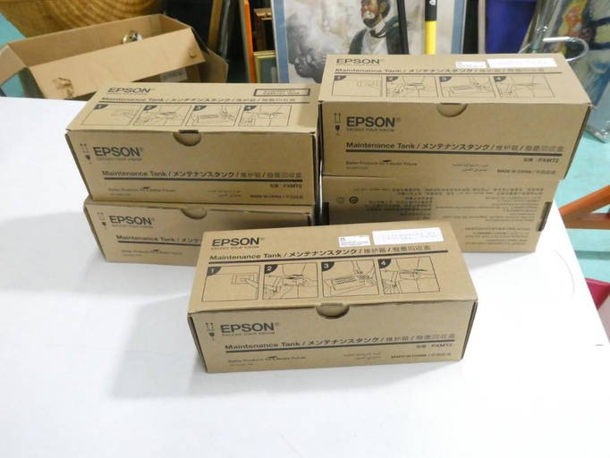 5 Epson Maintenance Tanks Pxmt2 New In Package