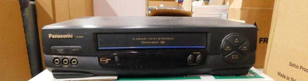 Panasonic Omnivision Vhs Player 4 Head Vcr