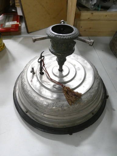 Antique German Musical Christmas Tree Stand Works