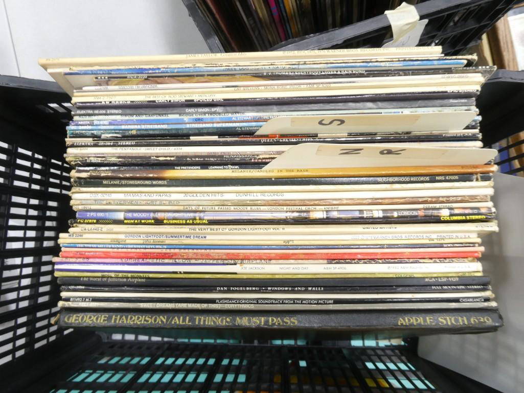 Lot Of Vinyl Records Incl George Harrison Box Set, John Lennon, Steve ...