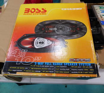 Sony 3 Way Speaker Time Alignment System