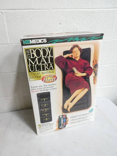 Body Mat Ultra Massage System With Heat New In Box