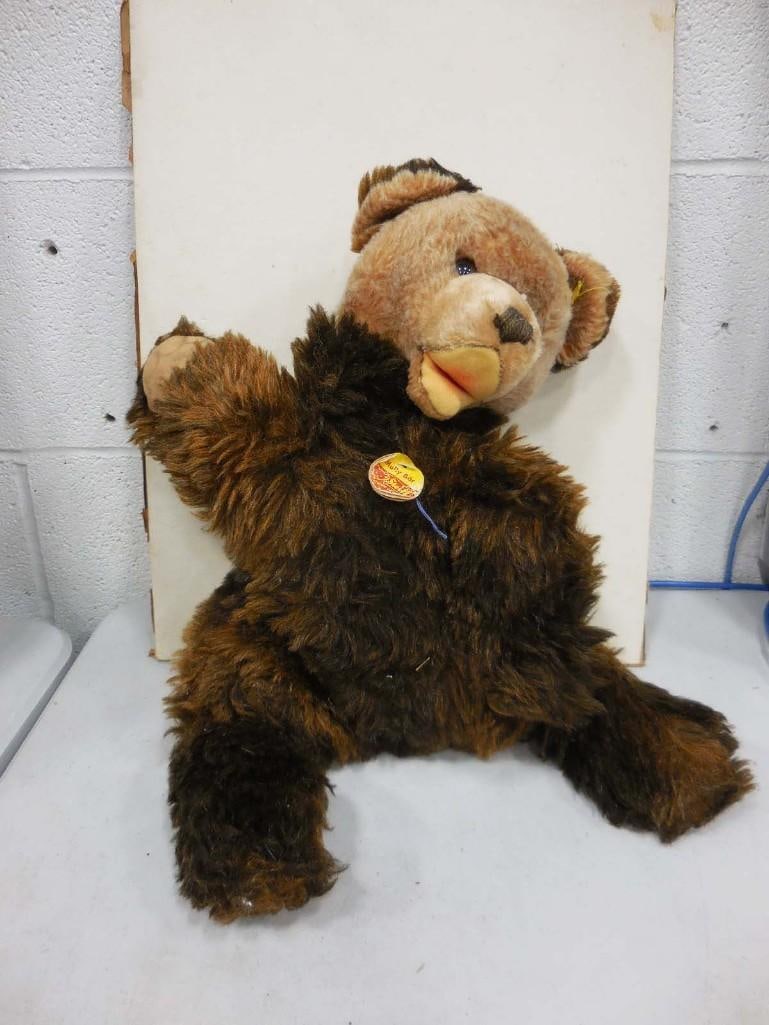 Stiff Bear Molly Bar With Original Tags And Ear Button