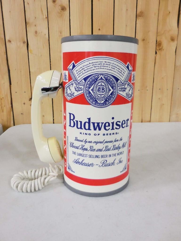 Budweiser Beer Can Rotary Dial Telephone Or Phone