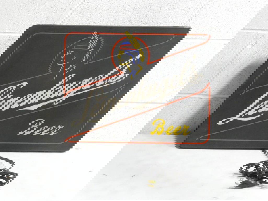 Leinenkugel's Light Up Beer Sign - Vintage Auction