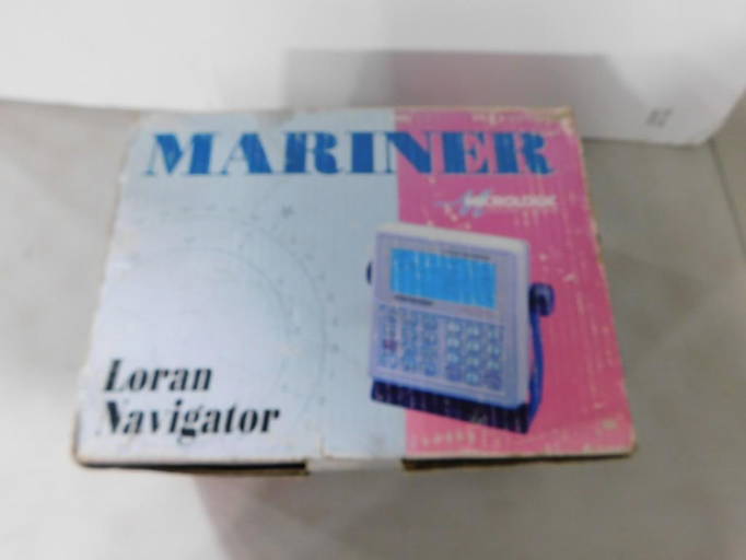 Micrologic Mariner Loran Navigator With Box