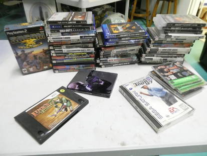 Huge Video Game Lot Including Playstation 4, Nintendo Ds And Other Games
