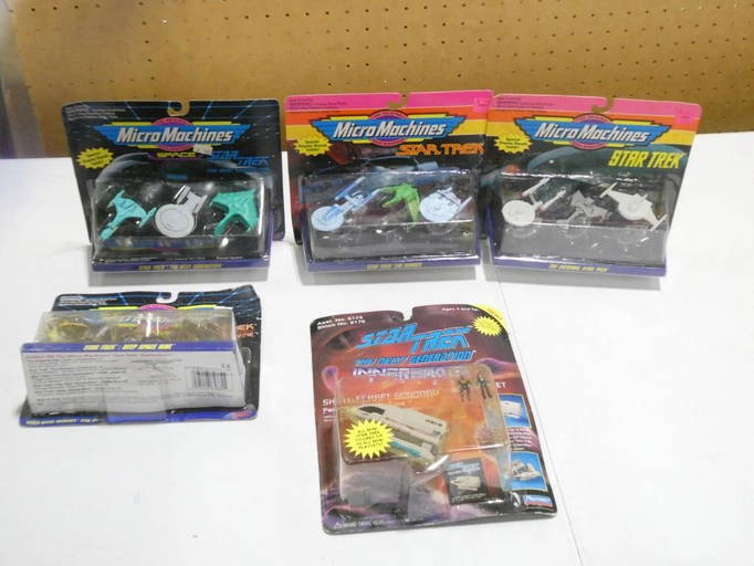 4 Star Trek Micro Machines New In Package Incl Star Trek The Movies ...