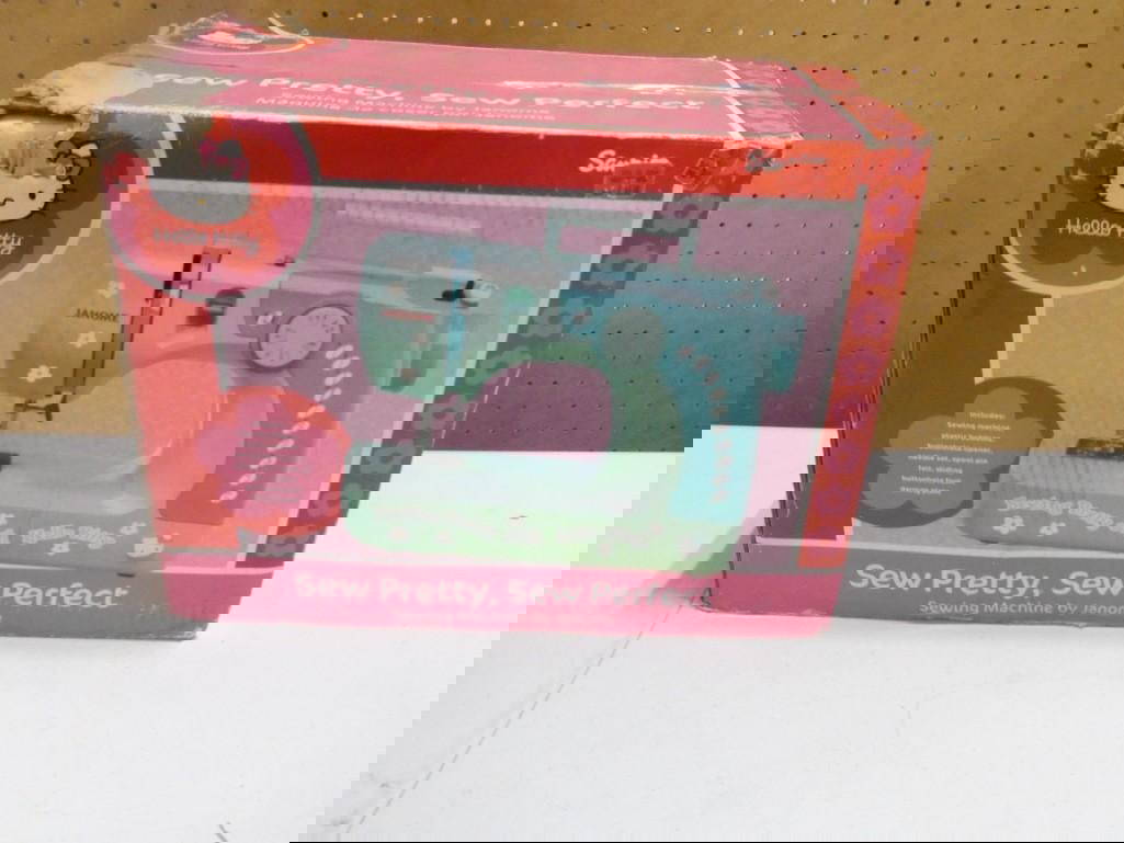 Hello Kitty Sew Pretty Sew Perfect Toy Sewing Machine Auction