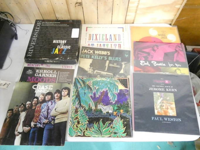 Jazz Vinyl Record Album Lot Including Riverside History Of Classic Jazz ...