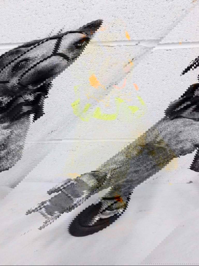 Bethany Lowe Carnevil Bear Designed By Vergie Lightfoot Auction