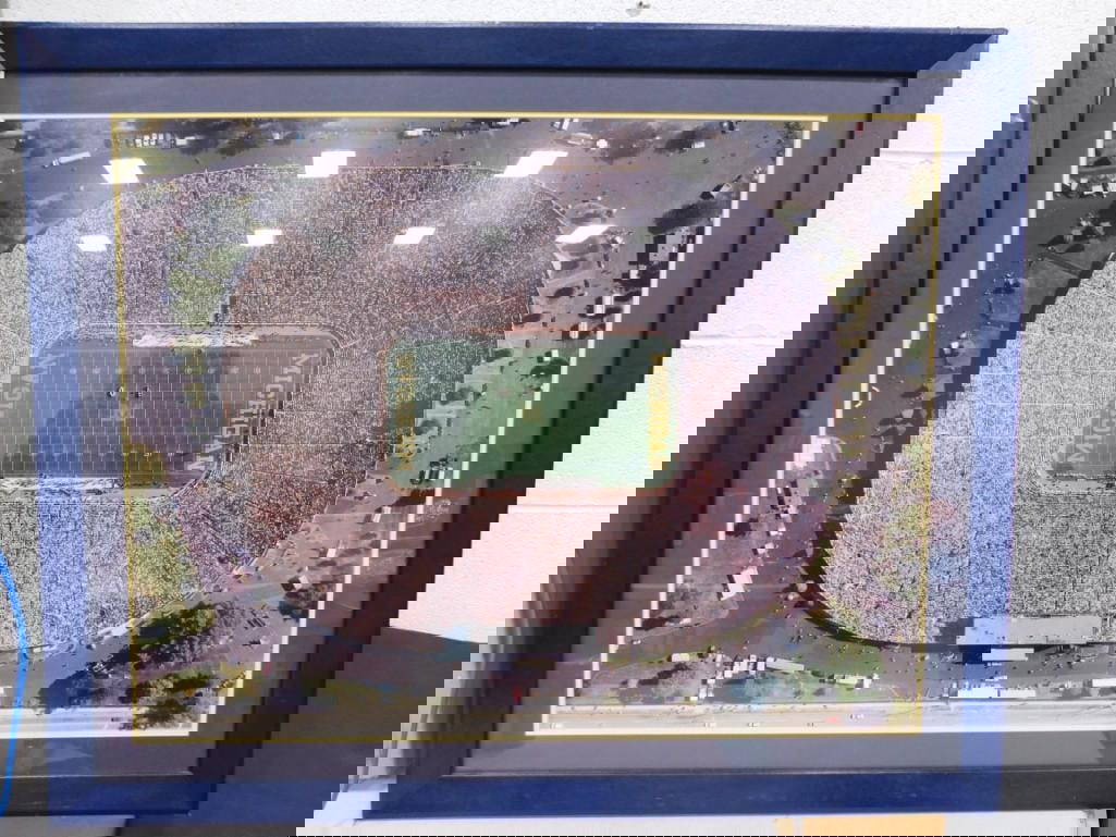 Framed Print Of Michigan Stadium "the Big House" University Of Michigan ...