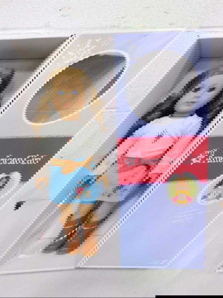 American Girl Of The Year Agoty 2007 Nicki Fleming Cowgirl 18" Doll W/ Box Pleasant Co Auction