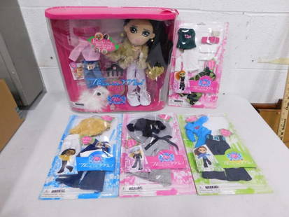 Tim This Is Me! Sam Doll & 4 Outfits New On Card