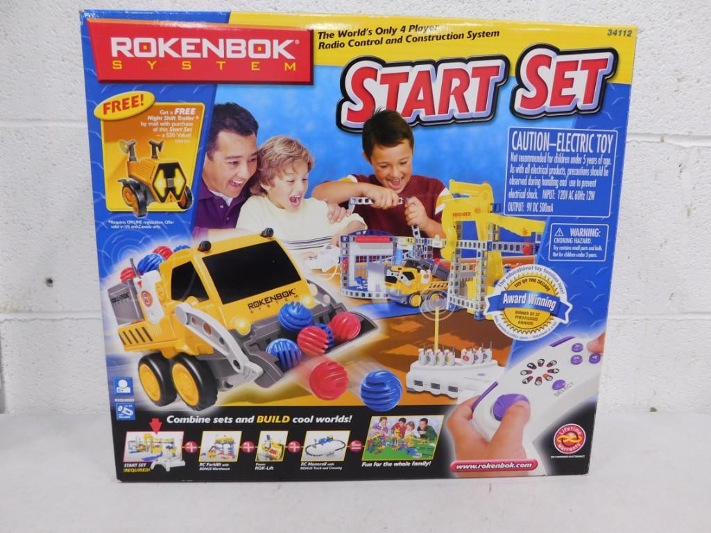 Rokenbok System Start Set Playset Toy New In Box Auction