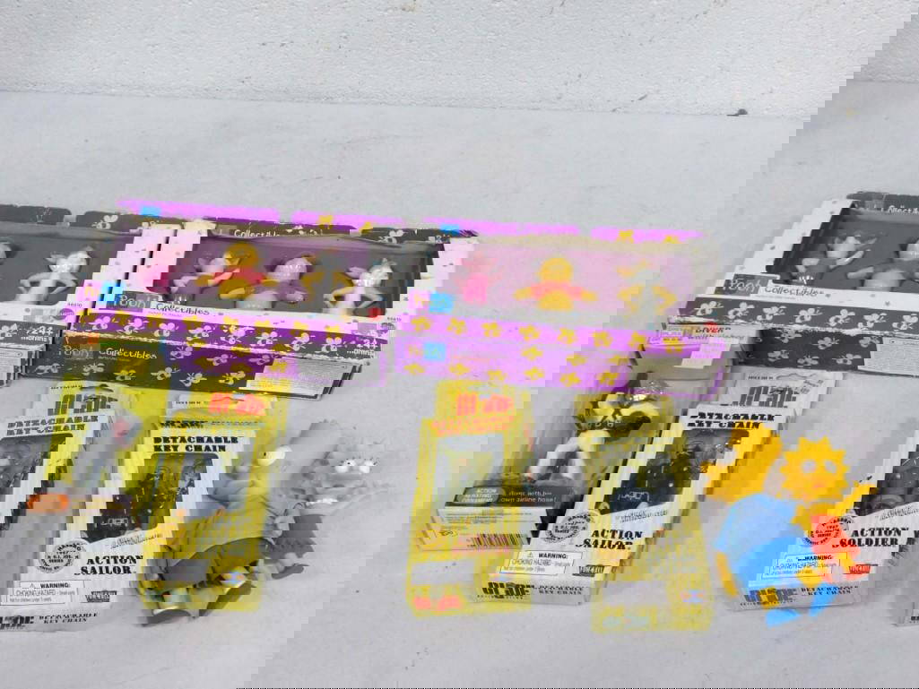 Toys Incl 2 Gi Joe Action Sailors, 1 Gi Joe Action Soldier, 2 Sets Of ...