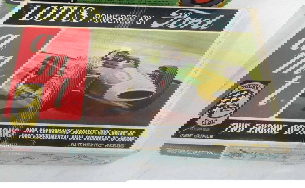 Amt Lotus Powered By Ford 1/25 Scale Model Car Kit Auction