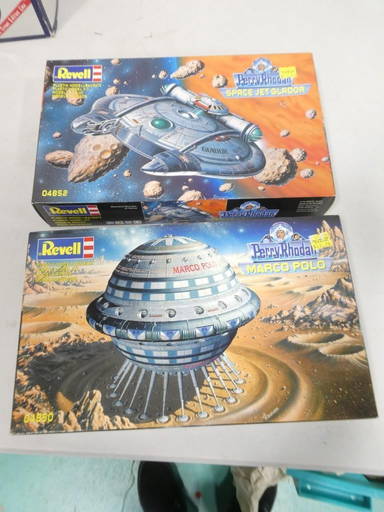 Revell Perry Rhodan Model Kits Space Jet Glador 04852 And Marco Polo ...