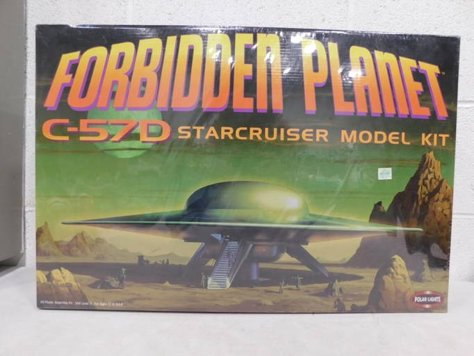 Forbidden Planet C 57d Starcruiser Model Kit New And Sealed By Polar Lights