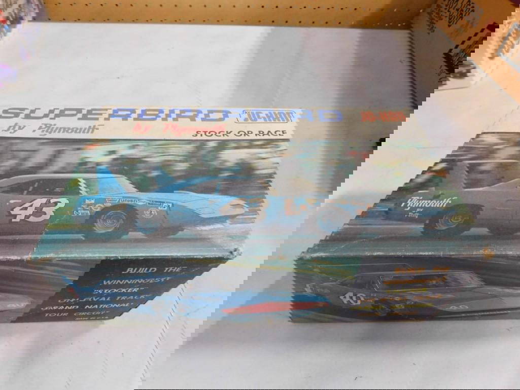 Jo-han Plymouth Superbird Model Car Kit Auction