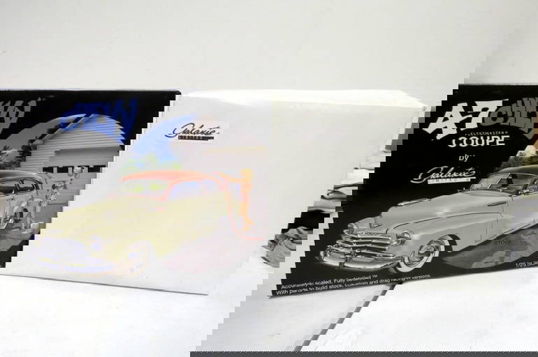 2 Model Car Kits Incl Galaxie 47 Chevy Fleetmaster Coupe And Galaxie ...