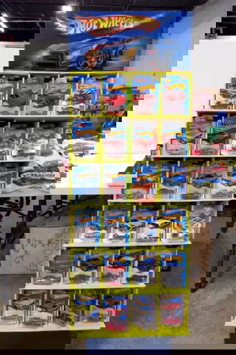 Hot Wheels Store Display With New In Package Hot Wheels Cars And Vehicles