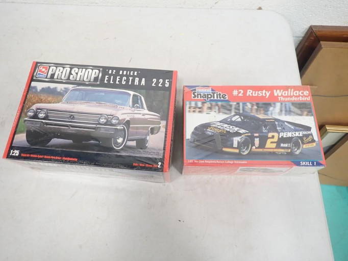 Sealed Model Car Kits Amt 62 Buick Electra 225 And Monogram #2 Rusty ...